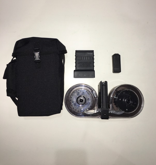 AR15 100 ROUND DRUM*IN STOCK*FREE SHIPPING * $95.00 * BLACK FINISH ...